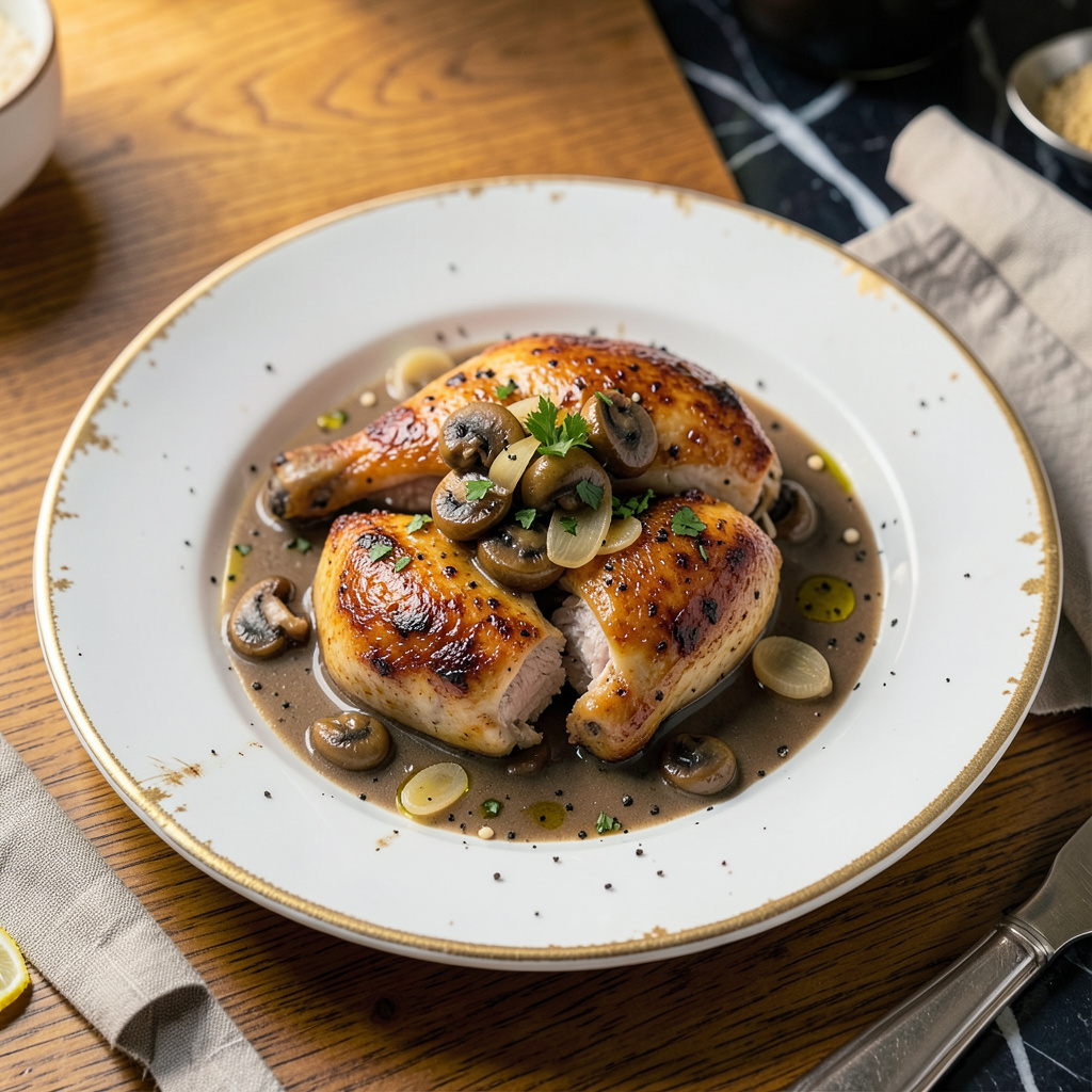 Chicken in Mushroom Sauce Recipe: Creamy, Earthy Comfort in 30 Minutes ...