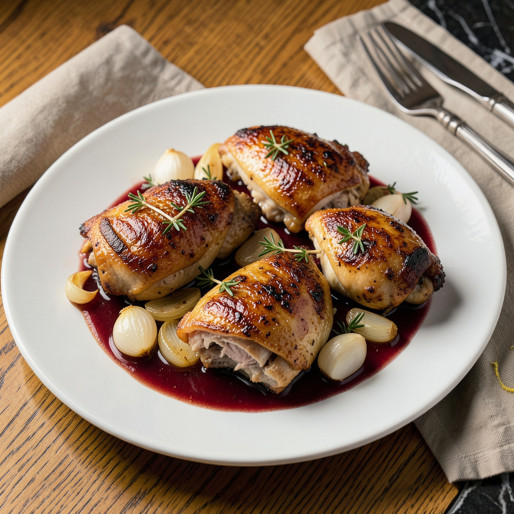 Chicken in Wine Sauce Recipe: Restaurant-Worthy Elegance in 45 Minutes ...